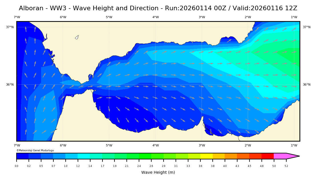 Alboran, ww3 | Turkish State Meteorological Service