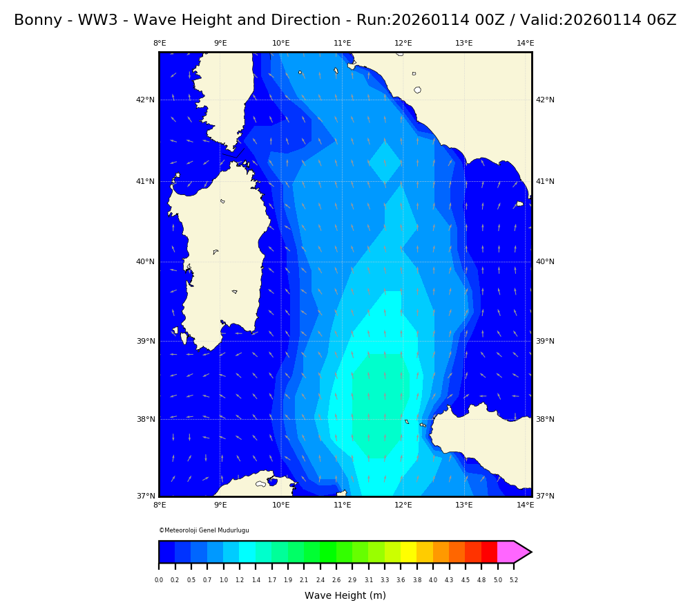 Bonny, ww3 | Turkish State Meteorological Service