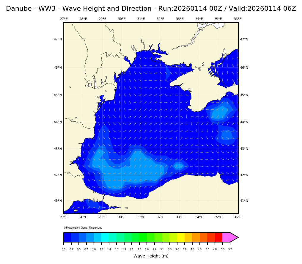 Danube, ww3 | Turkish State Meteorological Service