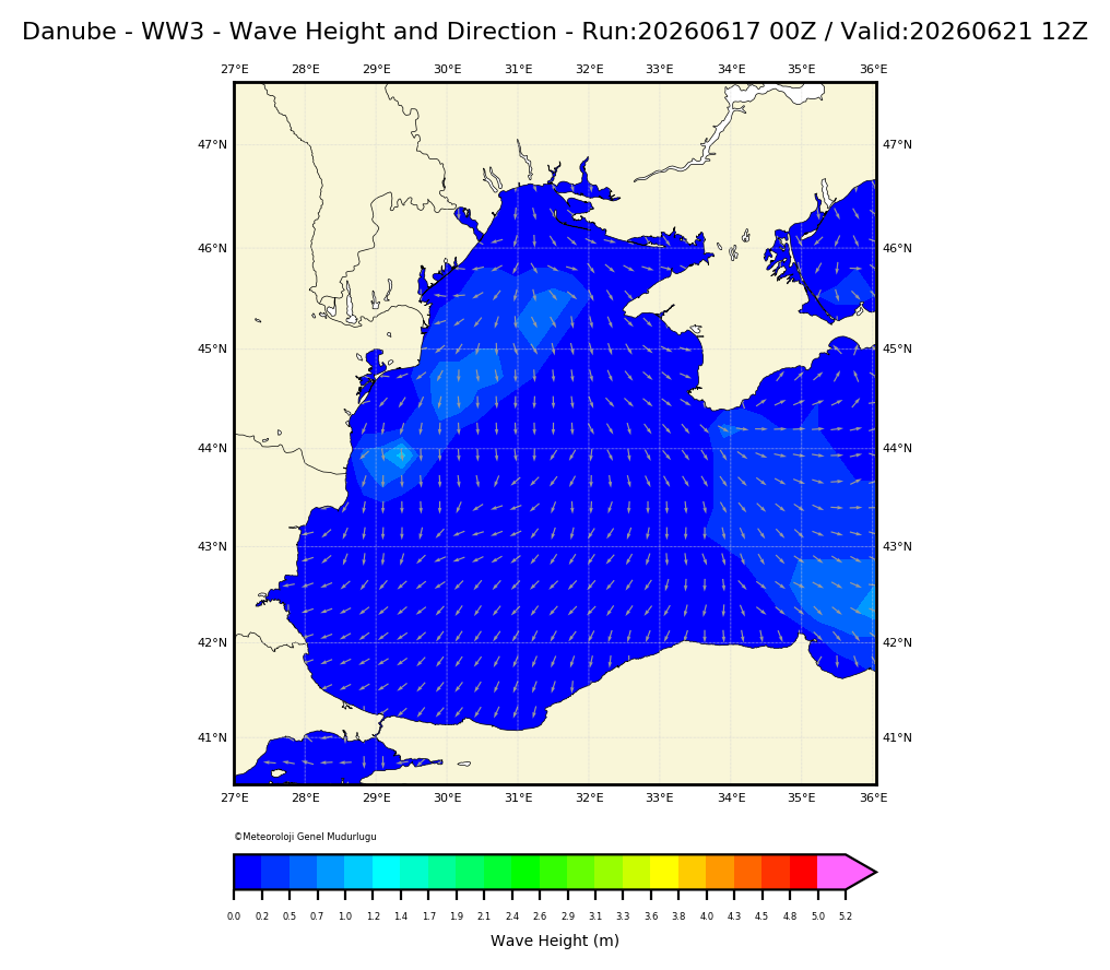 Danube, ww3 | Turkish State Meteorological Service