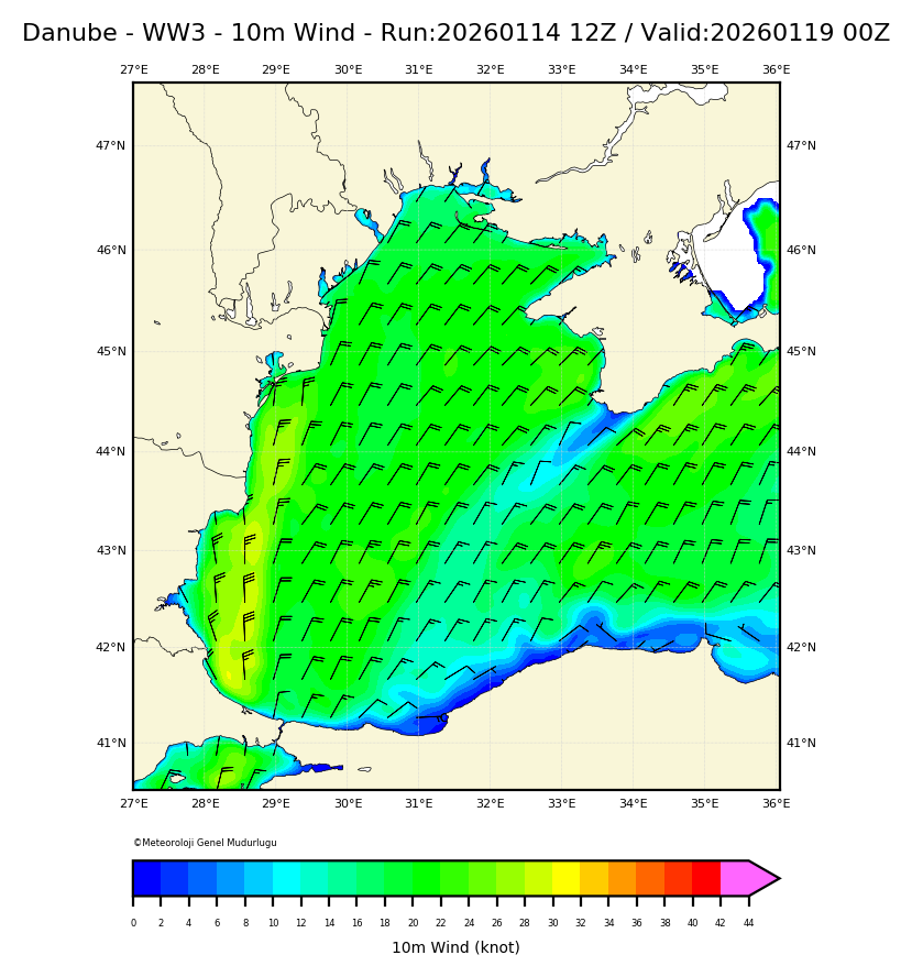 Danube, ww3 | Turkish State Meteorological Service