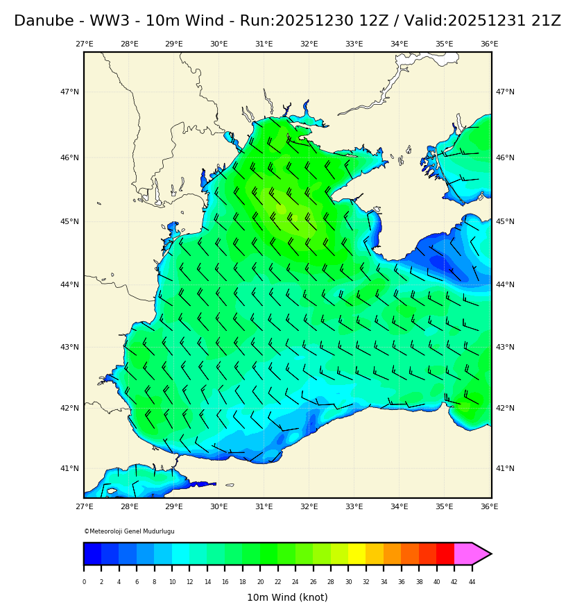 Danube, ww3 | Turkish State Meteorological Service