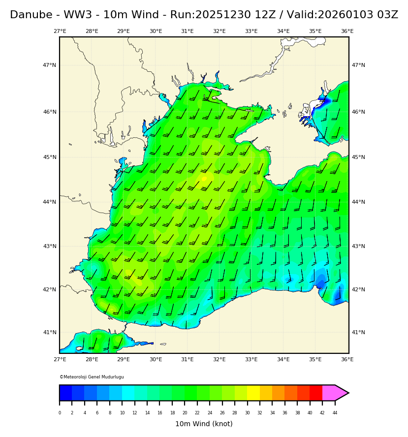 Danube, ww3 | Turkish State Meteorological Service