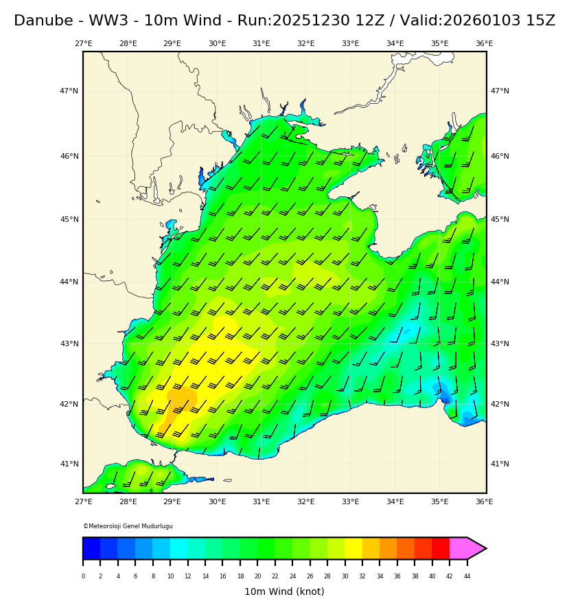 Danube, ww3 | Turkish State Meteorological Service
