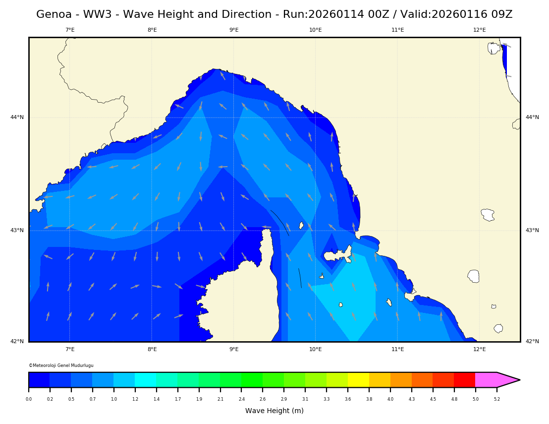 Genoa, ww3 | Turkish State Meteorological Service