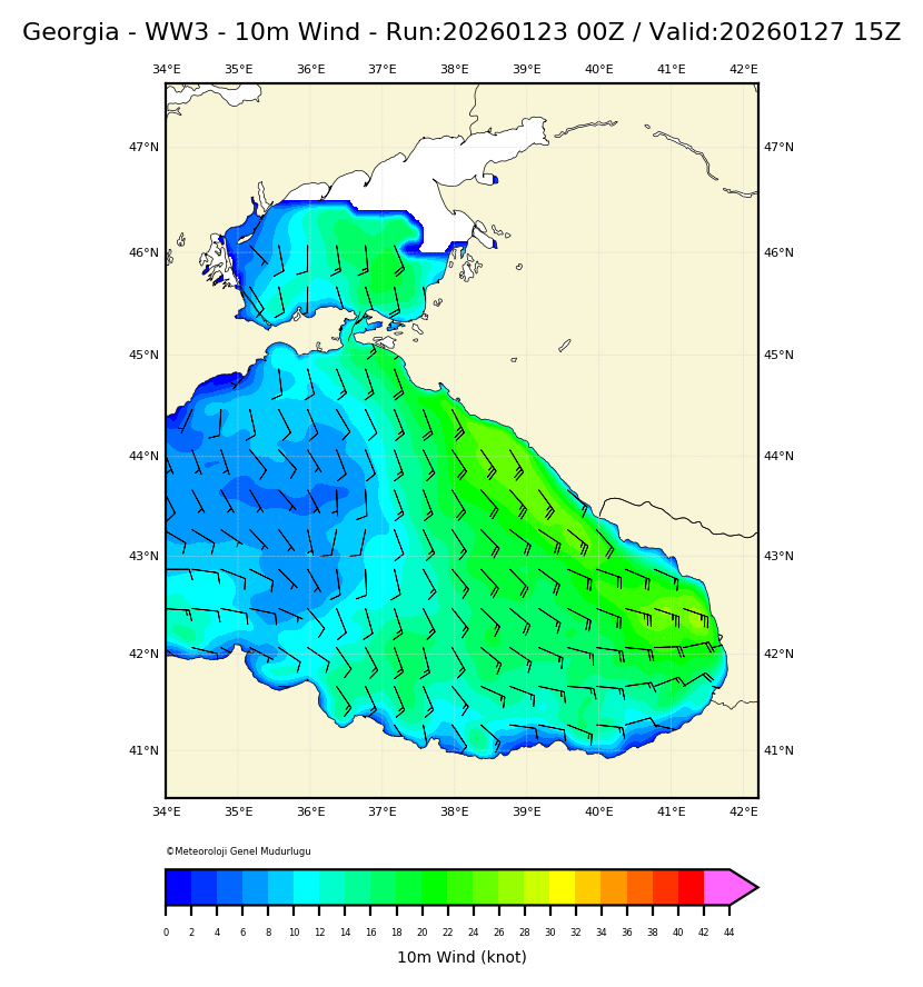 Georgia, ww3 | Turkish State Meteorological Service