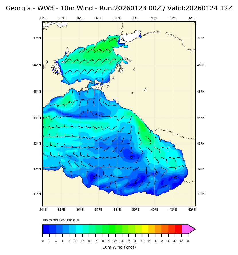 Georgia, ww3 | Turkish State Meteorological Service