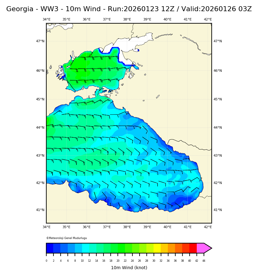 Georgia, ww3 | Turkish State Meteorological Service