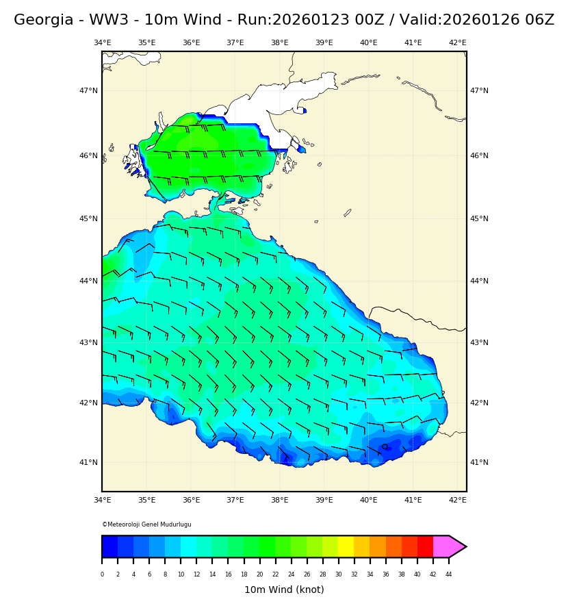 Georgia, ww3 | Turkish State Meteorological Service