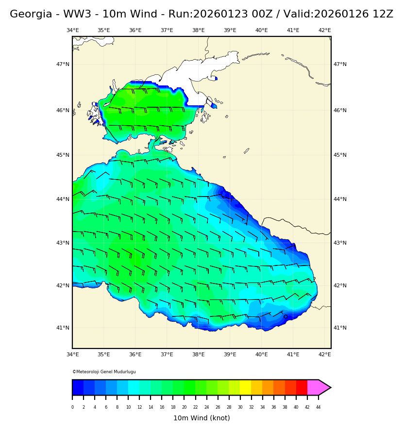 Georgia, ww3 | Turkish State Meteorological Service
