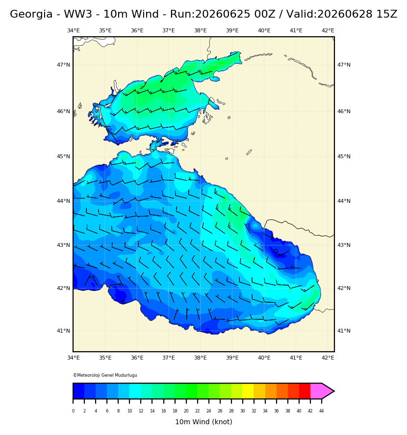 Georgia, ww3 | Turkish State Meteorological Service