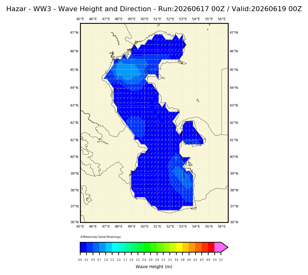 Hazar, ww3 | Turkish State Meteorological Service